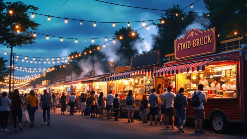 Food Truck Culture - Restaurant Streets